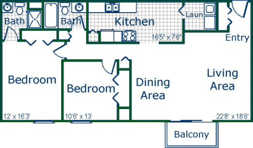 Floor Plan – Timber Ridge